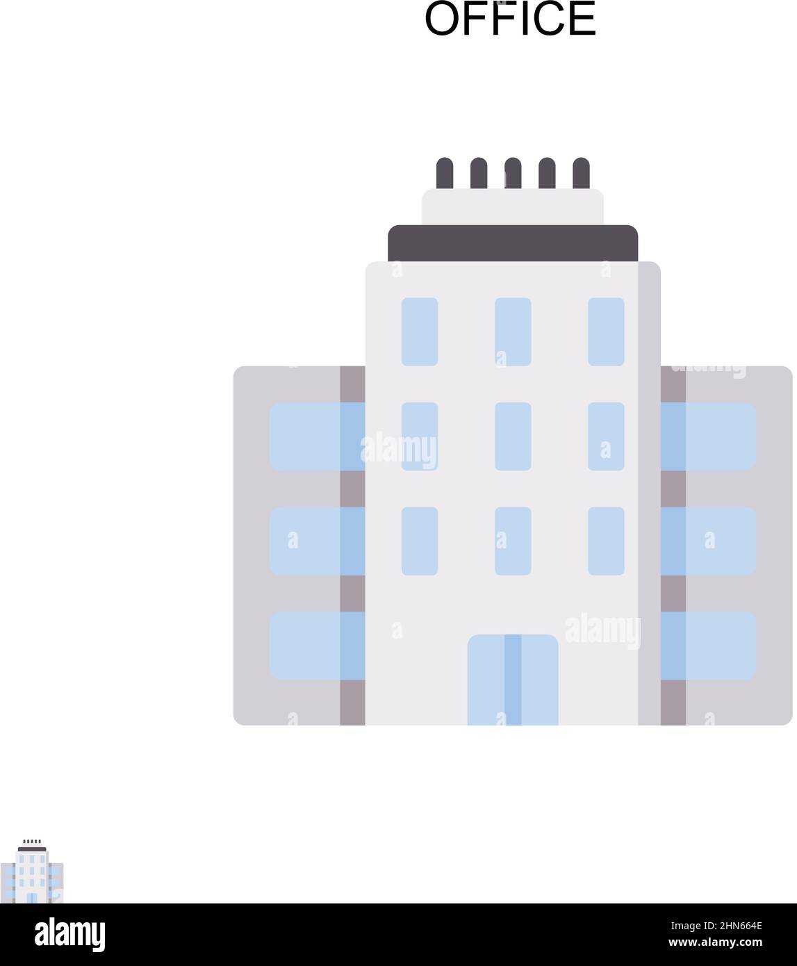 Empty room standing light computer Stock Vector Images - Alamy