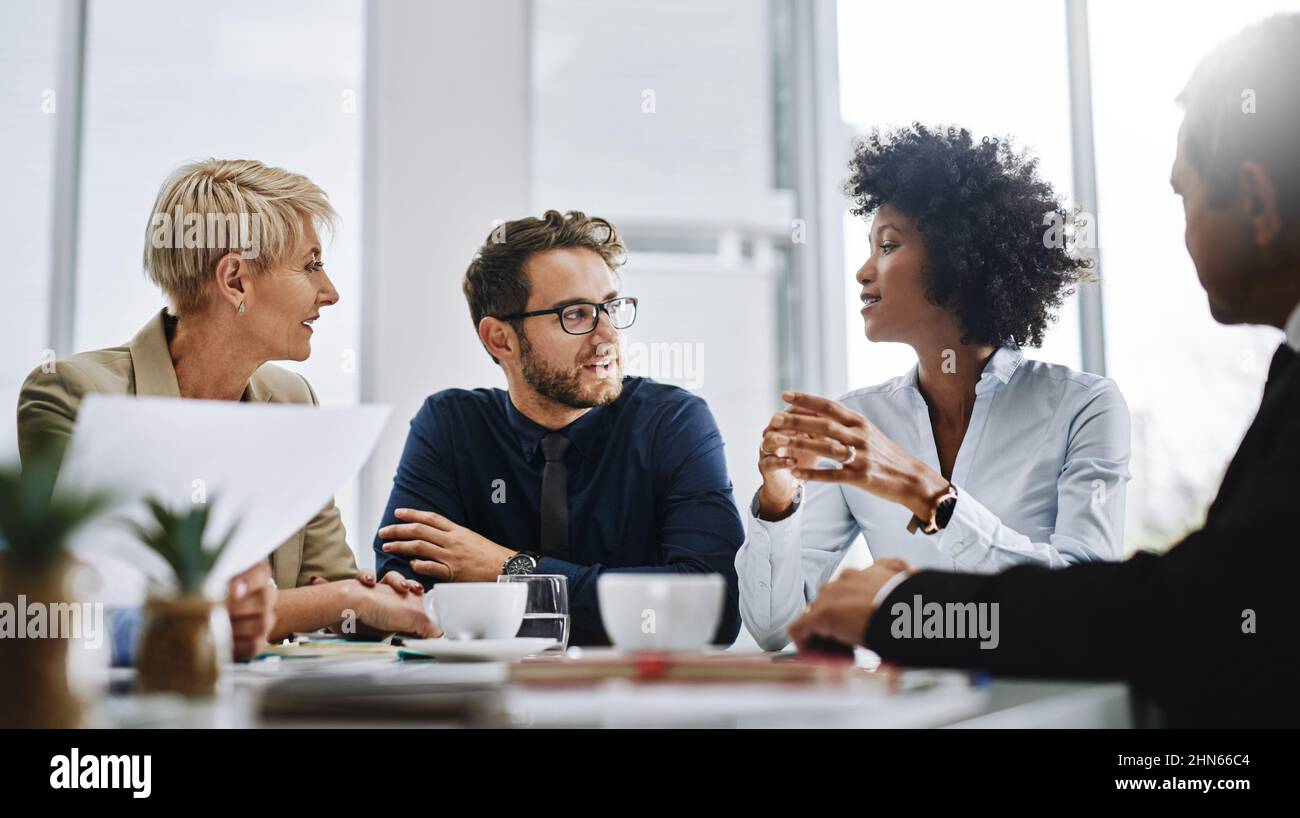Difficult businesspeople hi-res stock photography and images - Alamy