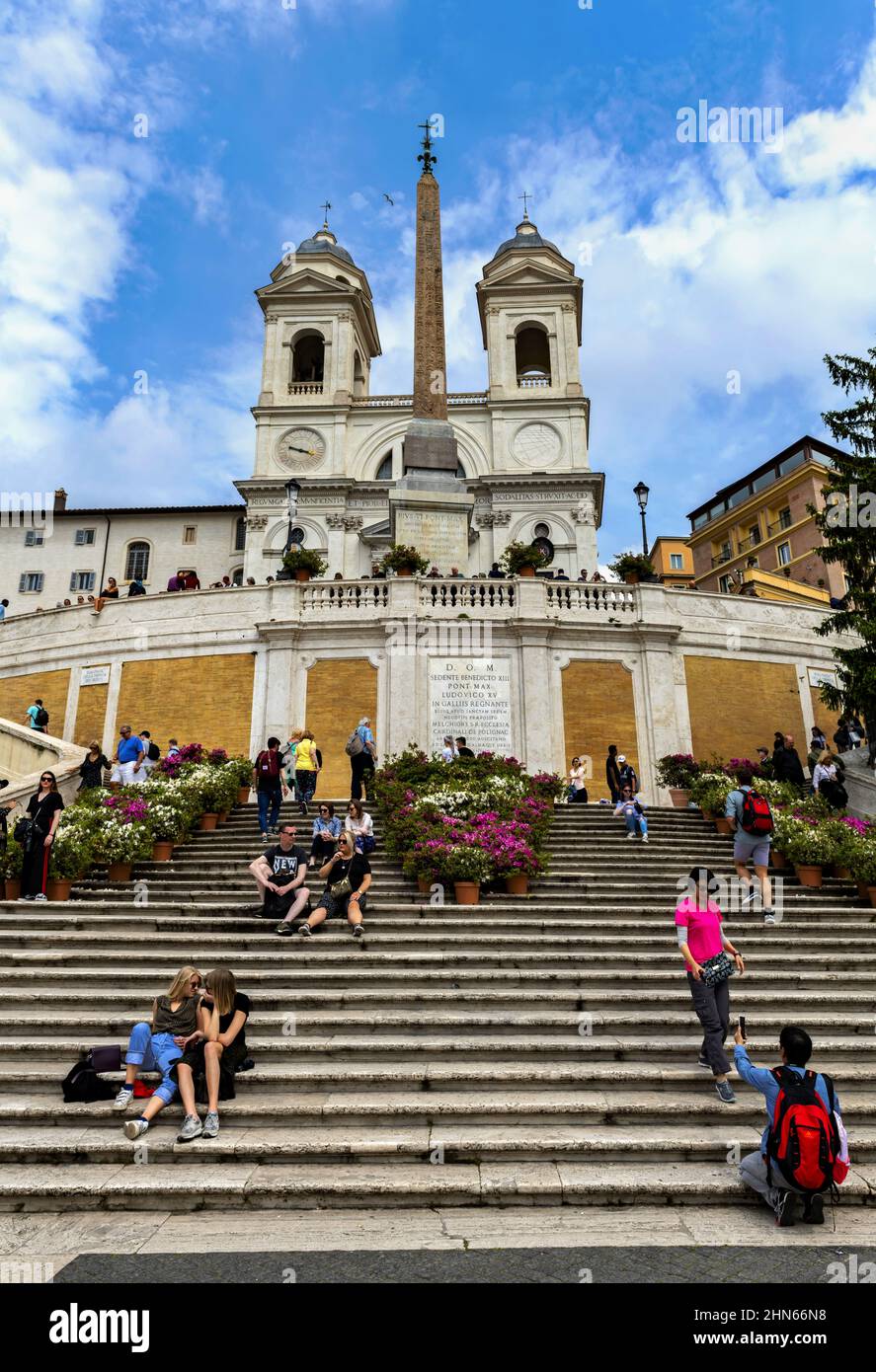 Spanish Steps in Rome Stock Photo - Alamy