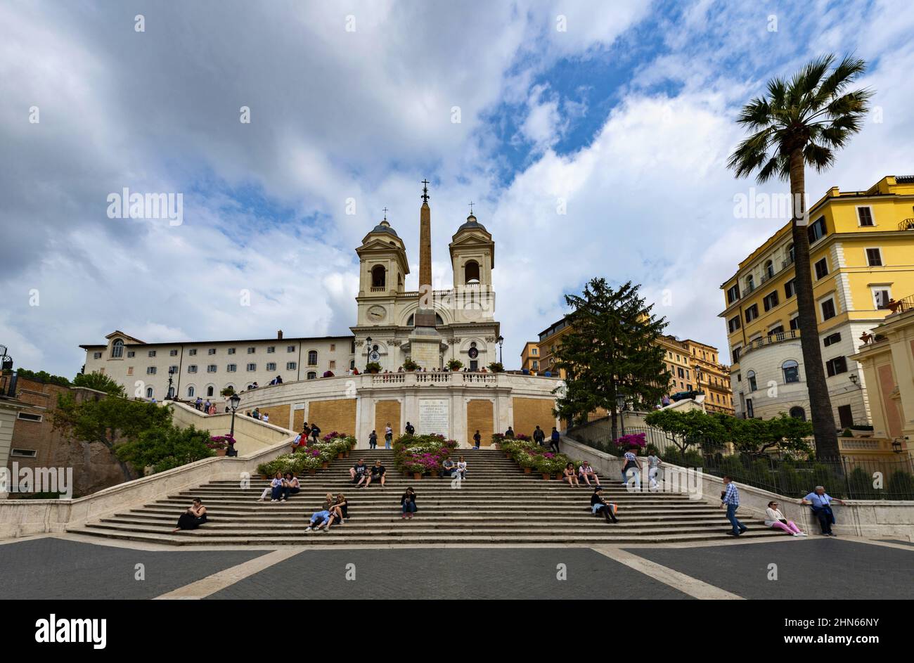 Spanish Steps in Rome Stock Photo - Alamy