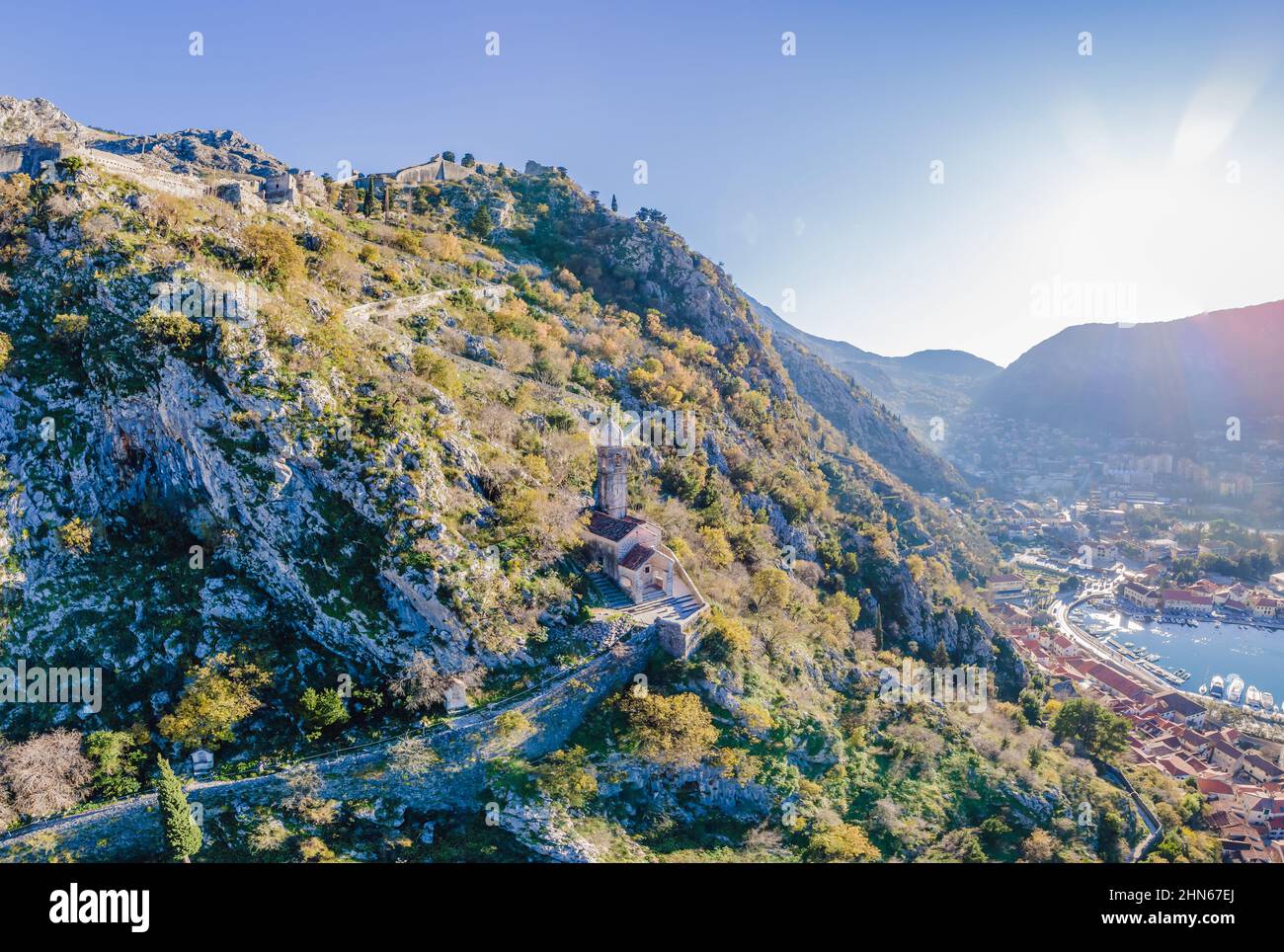 Ladder of kotor hi-res stock photography and images - Alamy