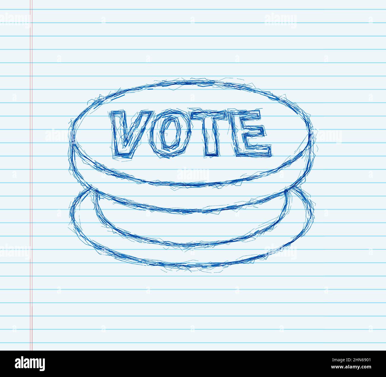 Presidential push Stock Vector Images - Alamy