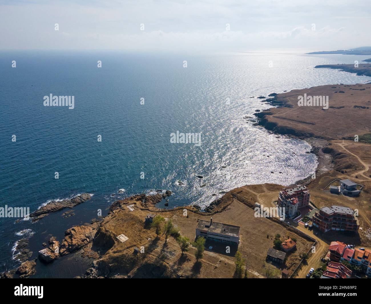 Aerial view of town of Ahtopol, Burgas Region, Bulgaria Stock Photo - Alamy