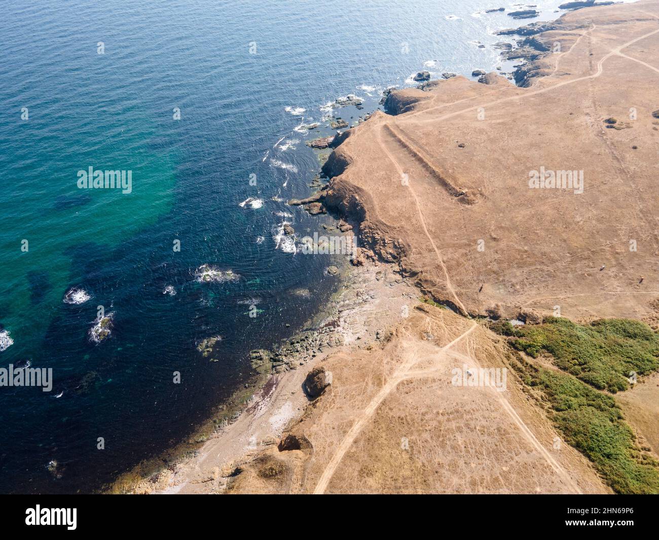 Aerial view of town of Ahtopol, Burgas Region, Bulgaria Stock Photo - Alamy