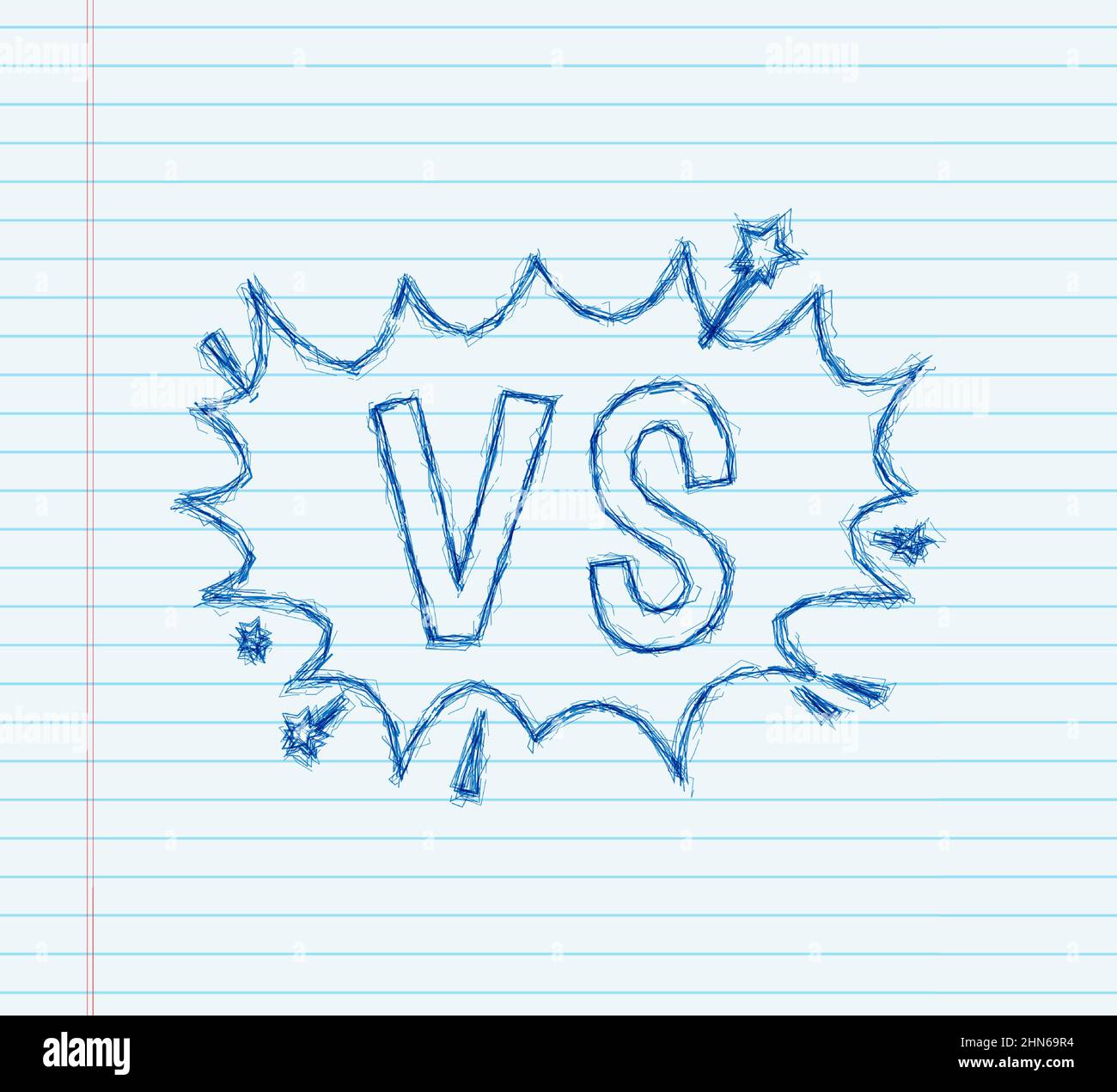 Vintage cartoon advertising with vs pop style. Cartoon style. sketch ...