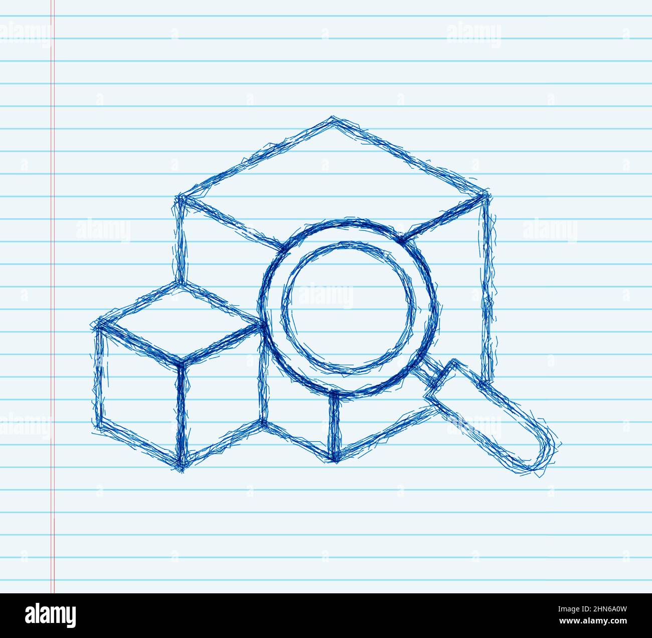 Parcel tracking website. sketch icon. Online package tracking. Modern ...