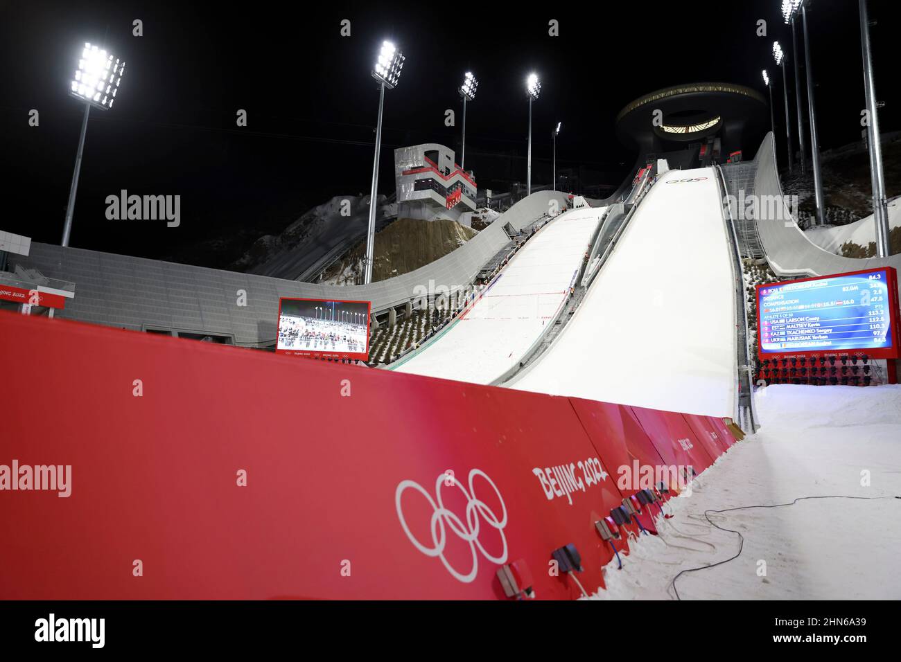 General view, FEBRUARY 6, 2022 - Ski Jumping : Men's Individual Normal ...