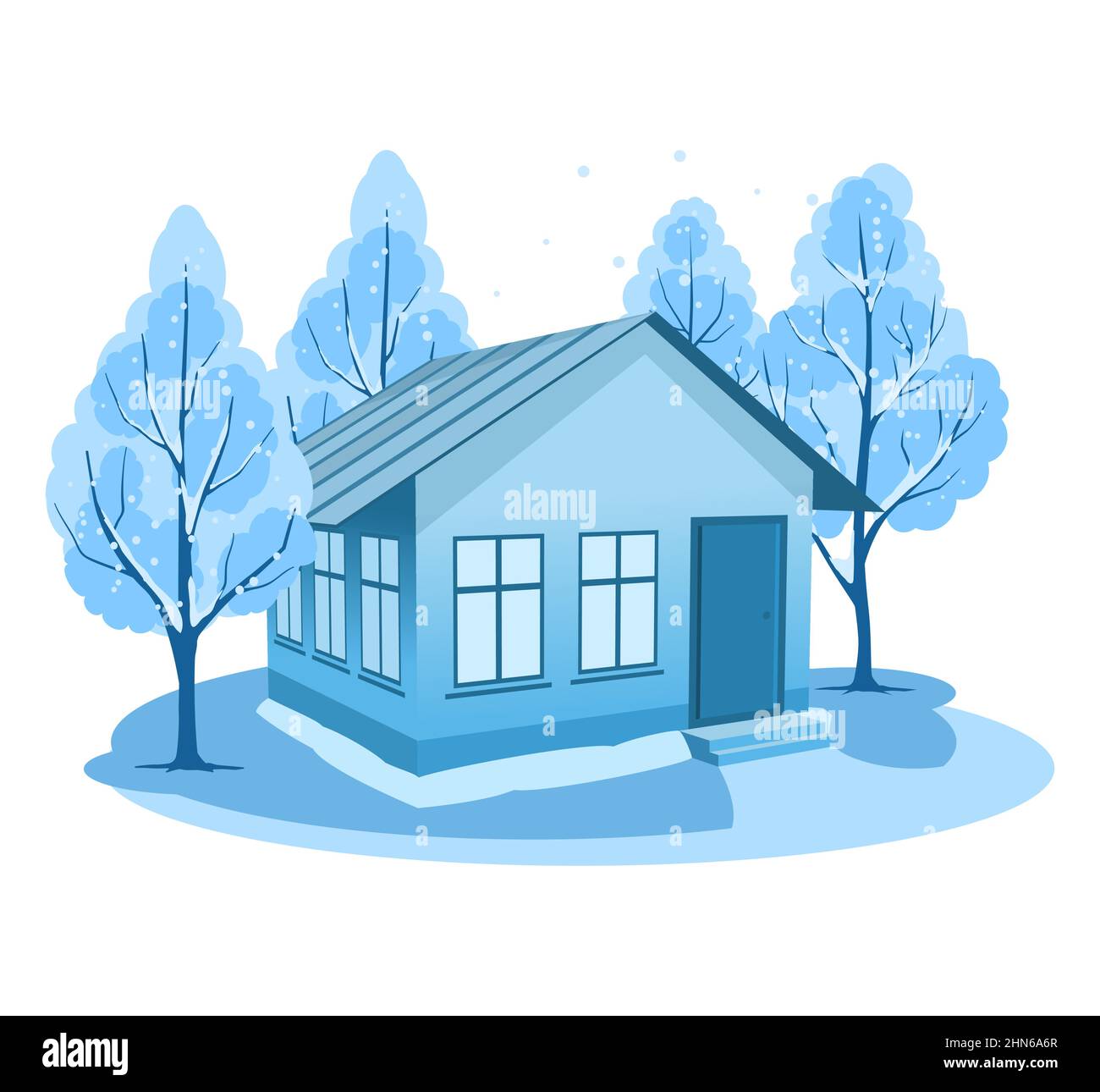 Ice house exterior Cut Out Stock Images & Pictures - Alamy