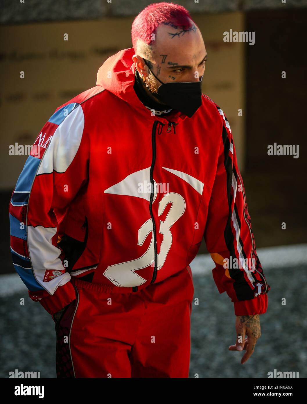 FLORENCE, Italy- January 12 2022: Roberto Malizia on the street in Florence Stock Photo - Alamy