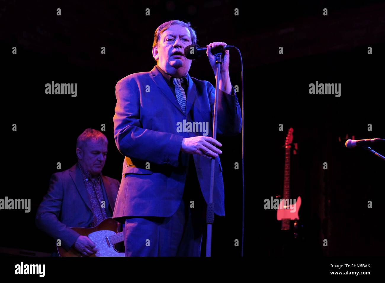 Southampton, UK. 11th Feb, 2022. Guitarist Dave Cairns and Ian Page ...