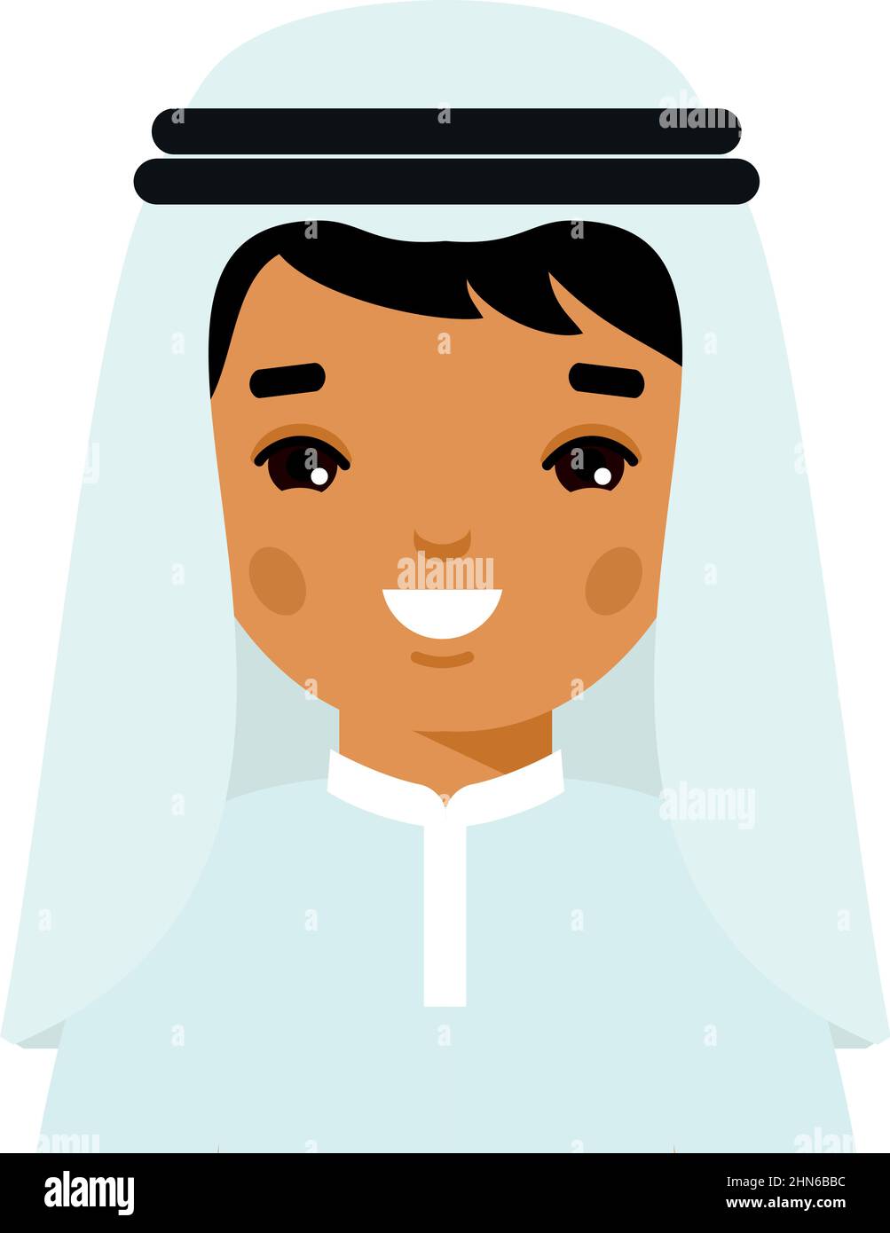 Arabic Boy in Flat Style Stock Vector Image & Art - Alamy