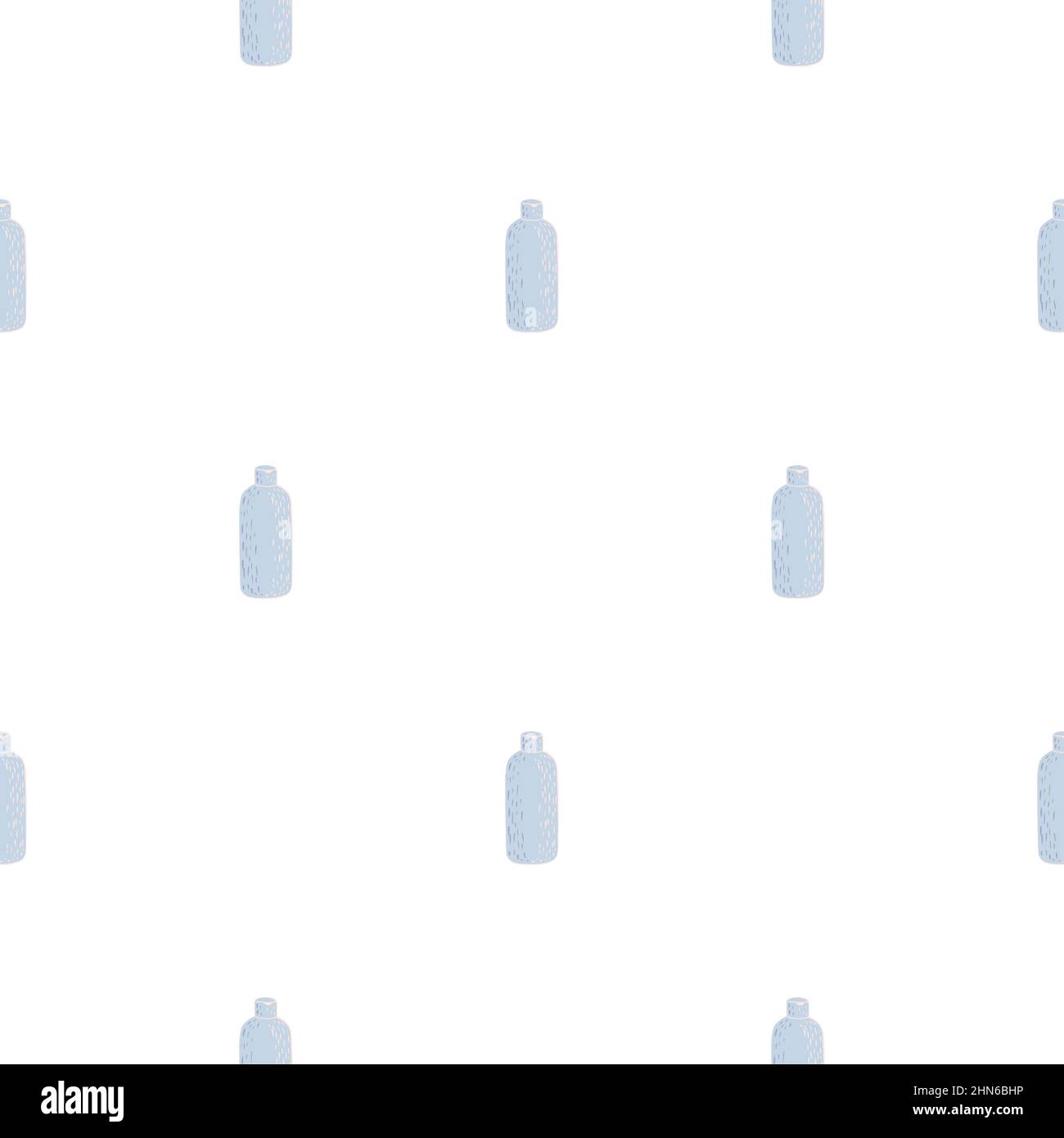 Cosmetic bottle seamless pattern. Background for spa. Repeated texture ...