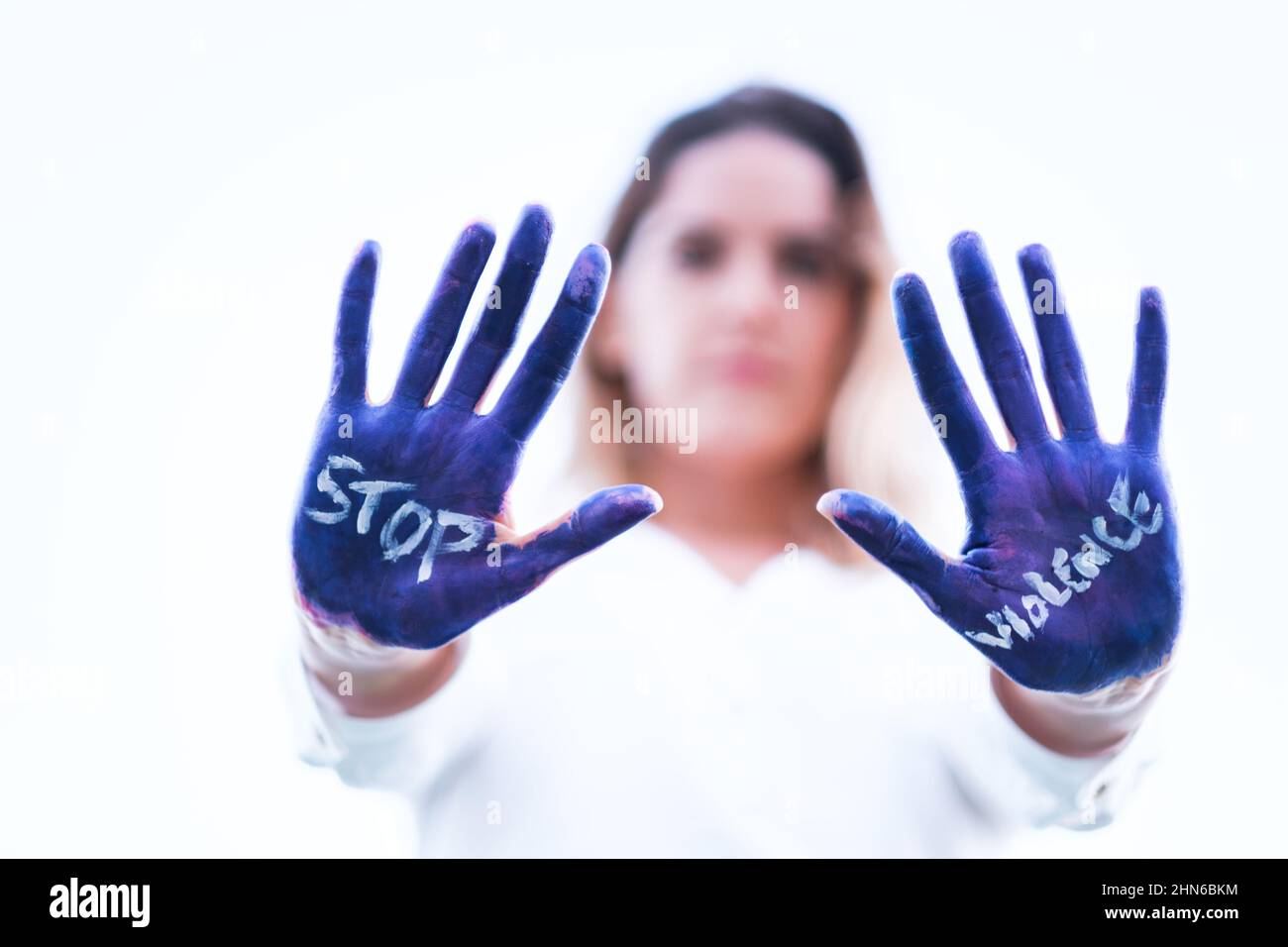 Unfocused fear hi-res stock photography and images - Alamy