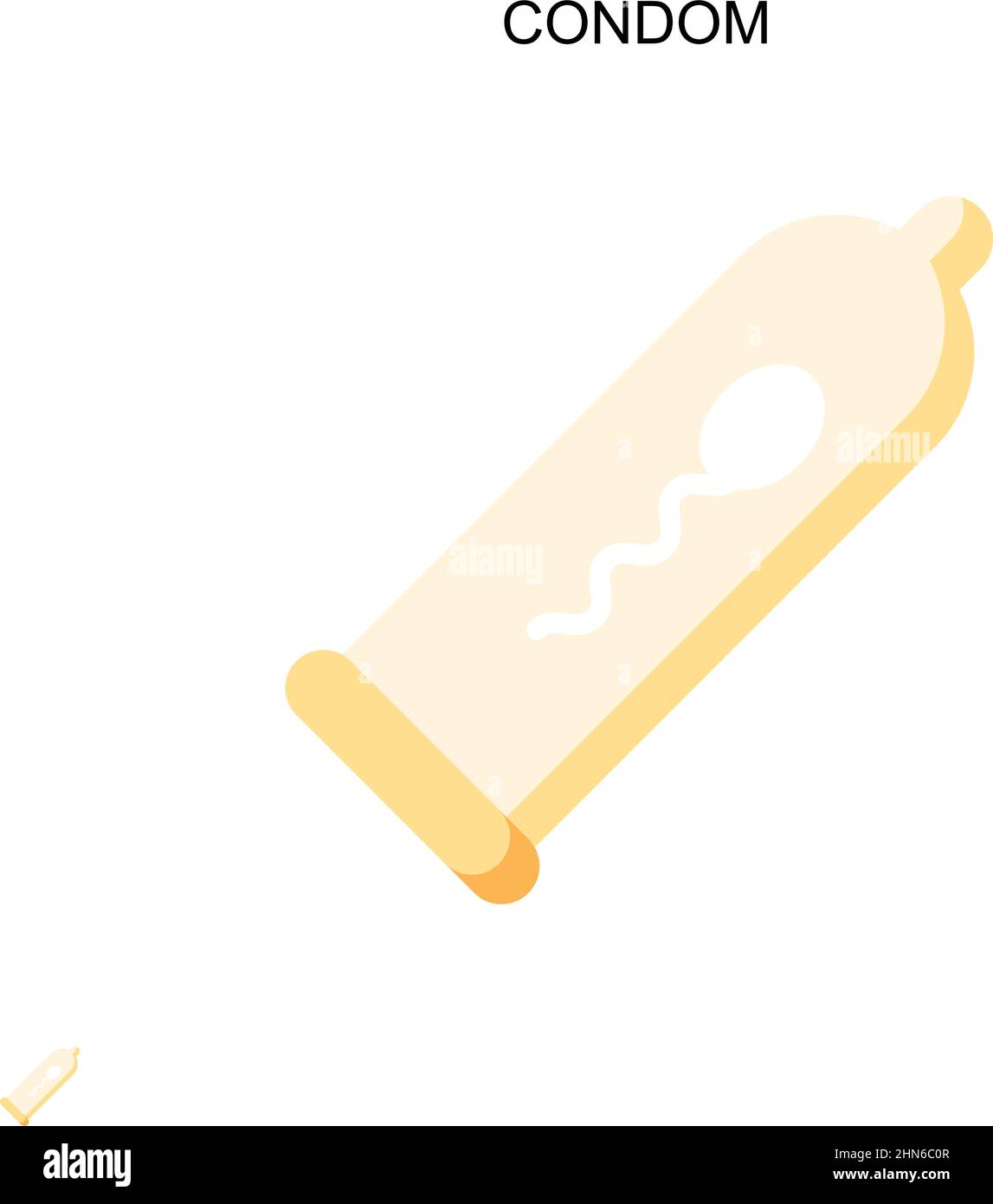 Male and the female condom Cut Out Stock Images & Pictures - Alamy