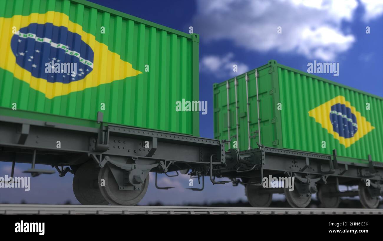 Deliver road railway containers hi-res stock photography and images - Alamy