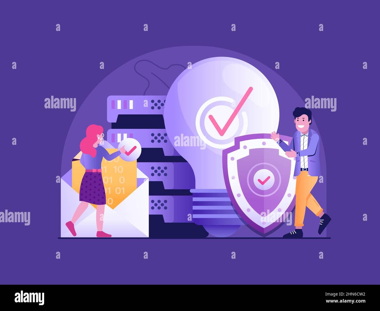 Security Securely Stock Vector Images Alamy