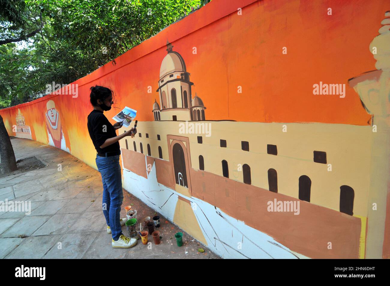 Independence murals hi-res stock photography and images - Alamy