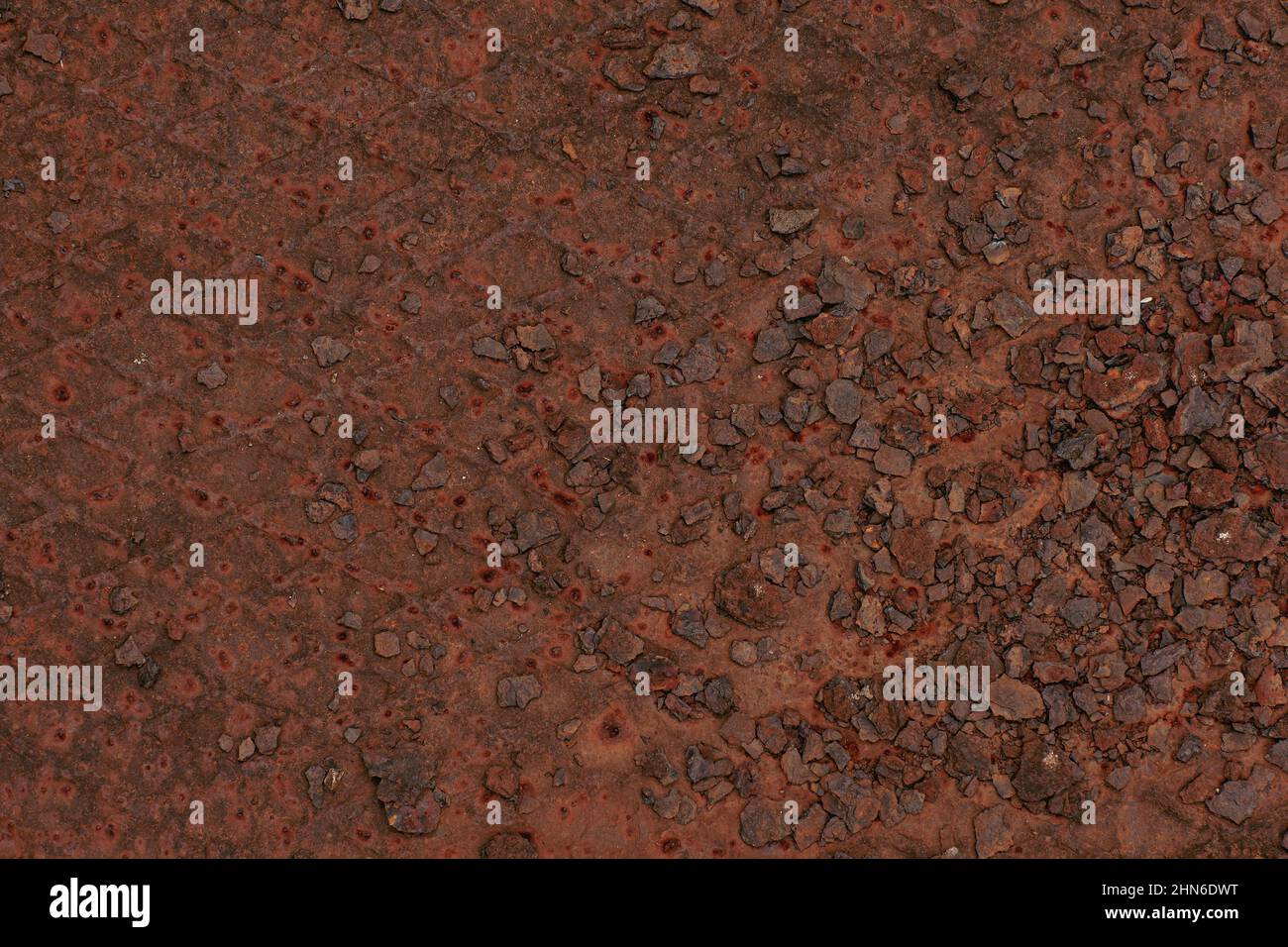 Panoramic grunge rusted metal texture Stock Photo - Alamy
