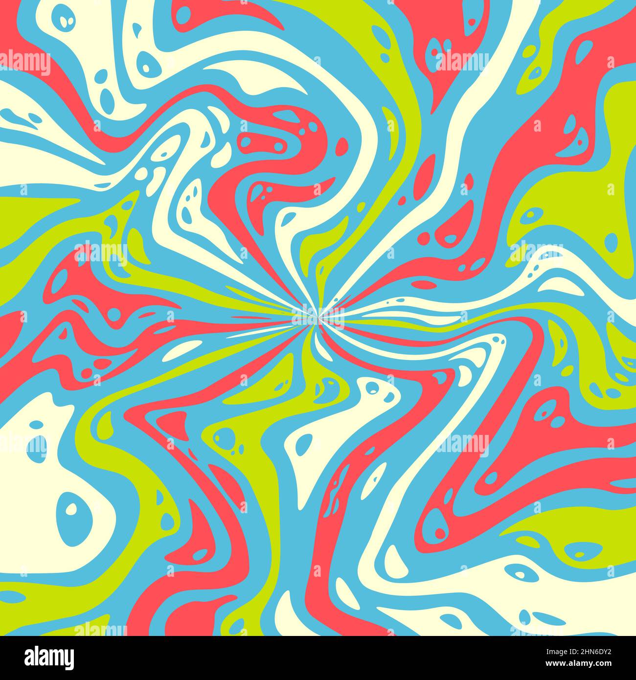 Abstract psychedelic groovy background. Vector illustration Stock ...