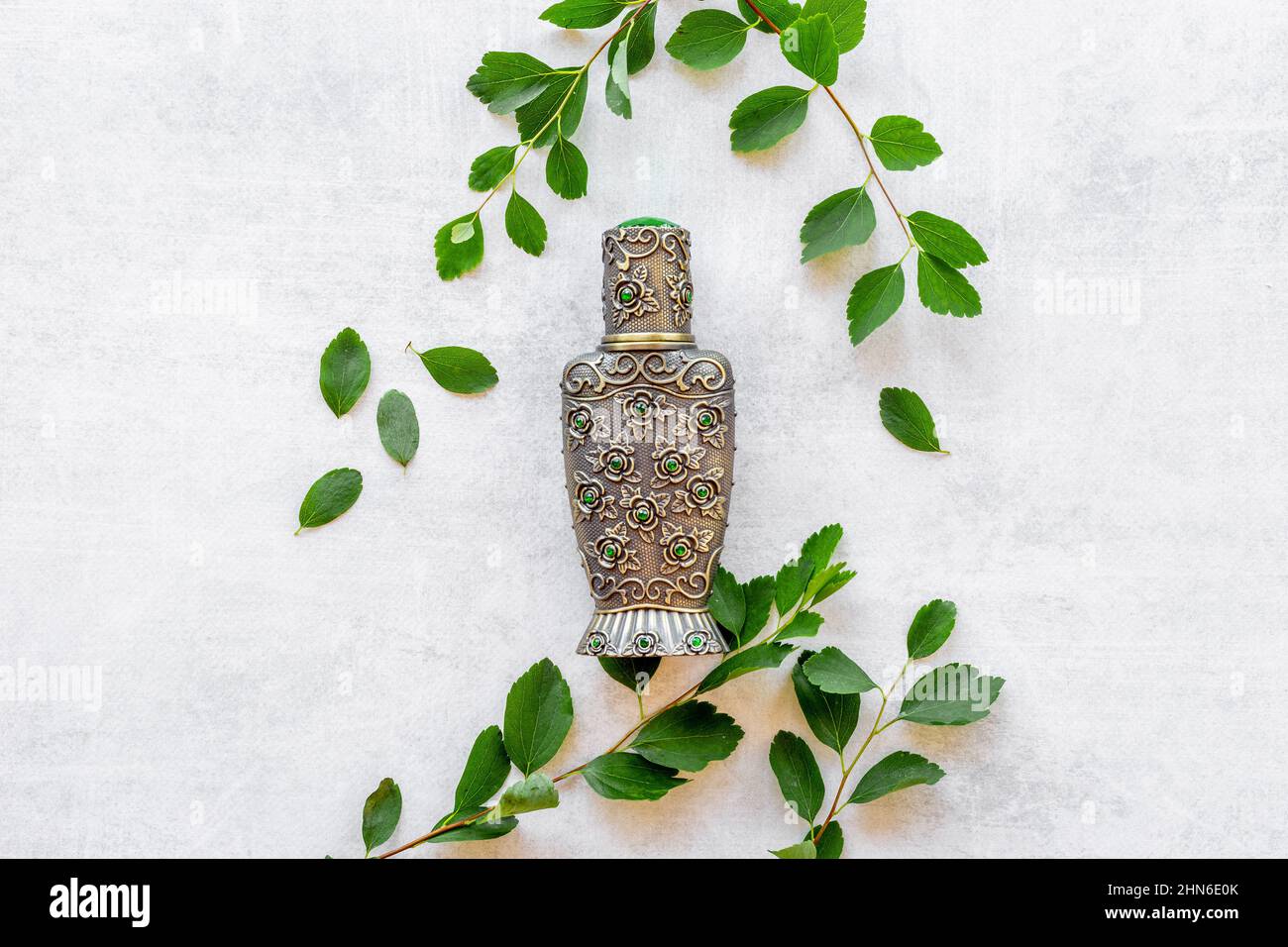 Agar wood tree with arabian oud oil perfume Stock Photo - Alamy