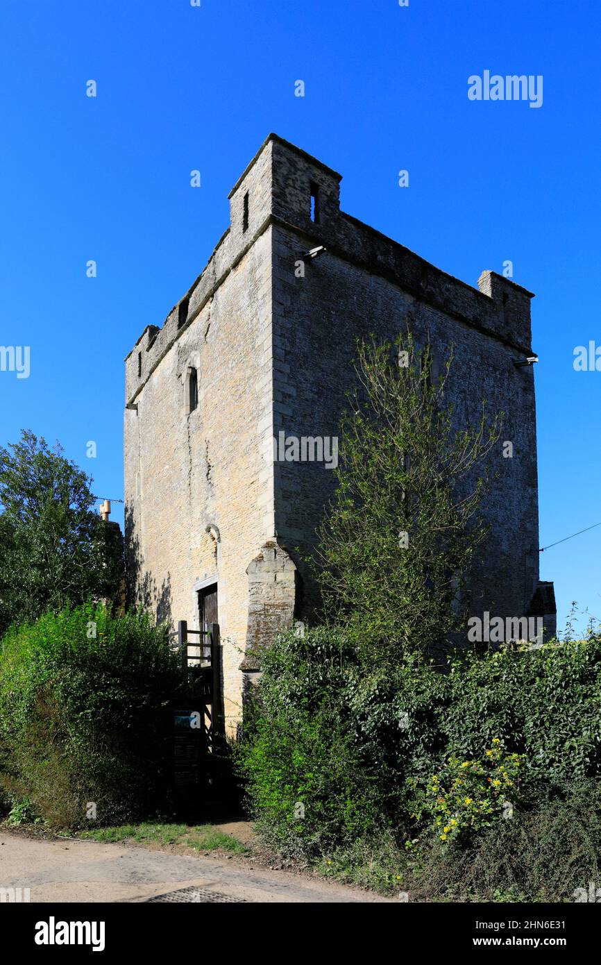 The Longthorpe Tower, Peterborough City, Cambridgeshire, England, UK ...