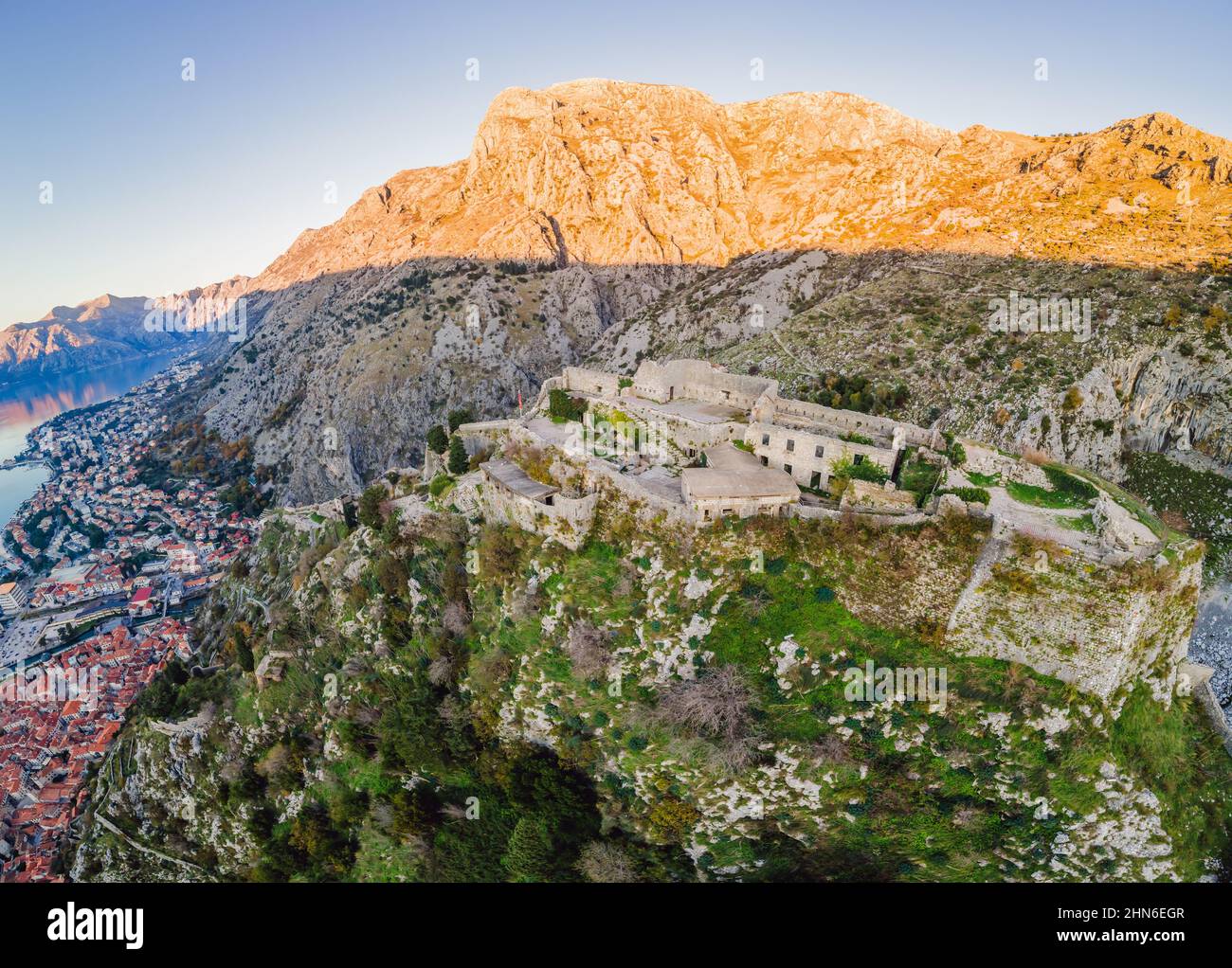 Ladder of kotor trail hi-res stock photography and images - Alamy