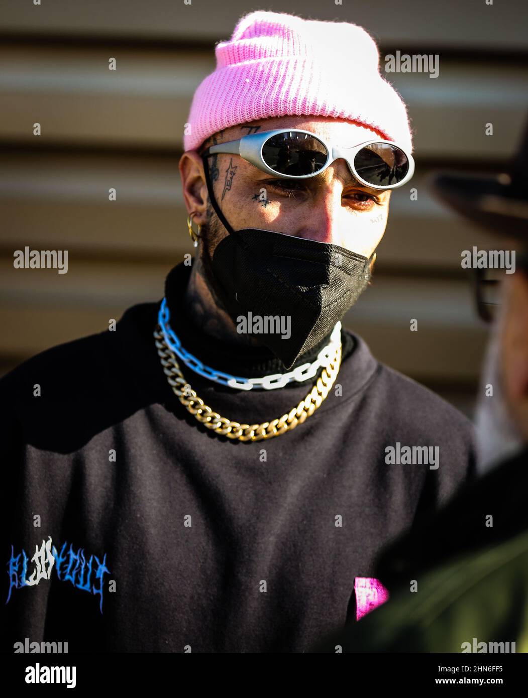 FLORENCE, Italy- January 12 2022: Roberto Malizia on the street in Florence Stock Photo - Alamy