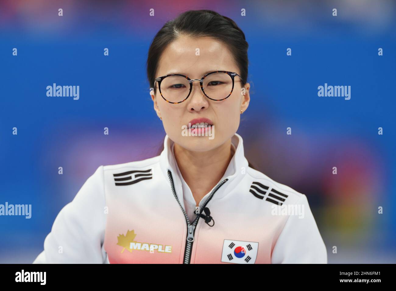Beijing, China. 14th Feb, 2022. Jung Eun Kim (KOR) Curling : Women's ...