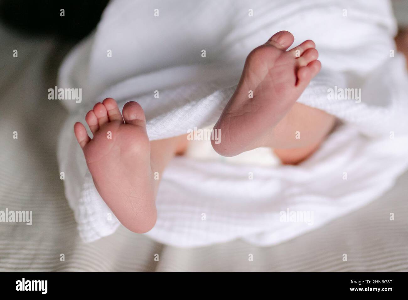 Newborn toes hi-res stock photography and images - Alamy