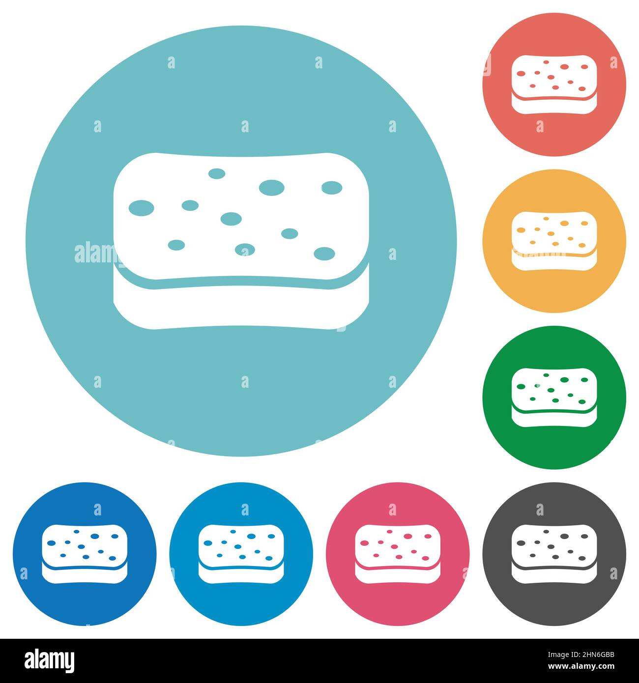 Dishwashingsponge Stock Vector Images - Alamy