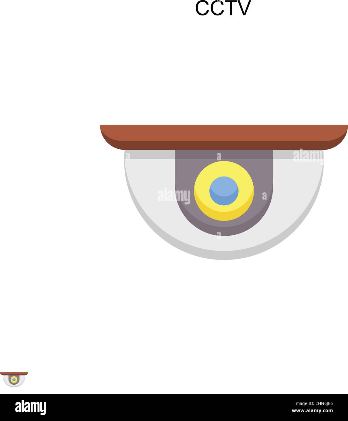 Surveillance cctv monitoring screen template hi-res stock photography ...