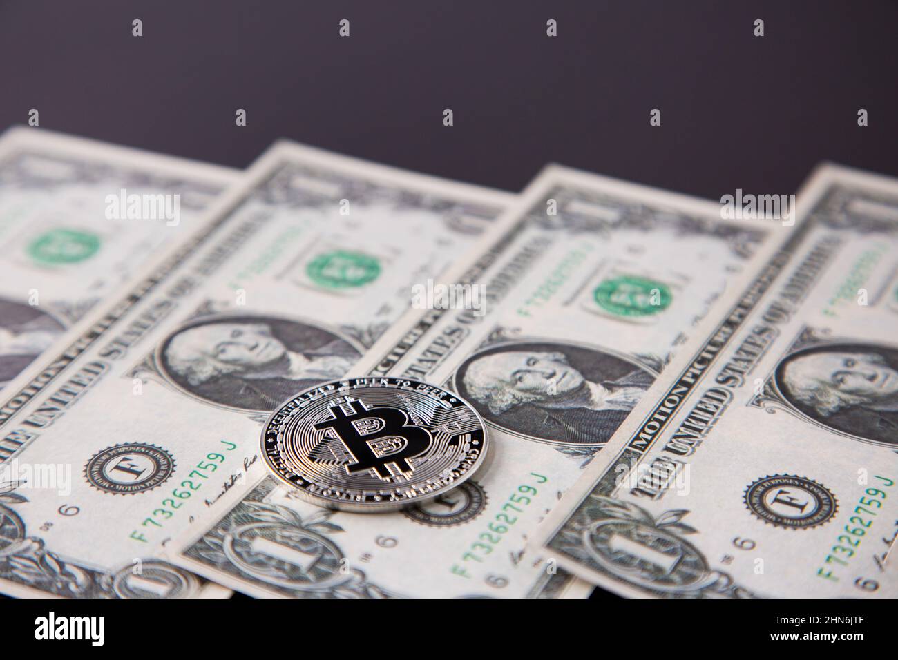 Bitcoin crypto currency versus hi-res stock photography and images - Alamy
