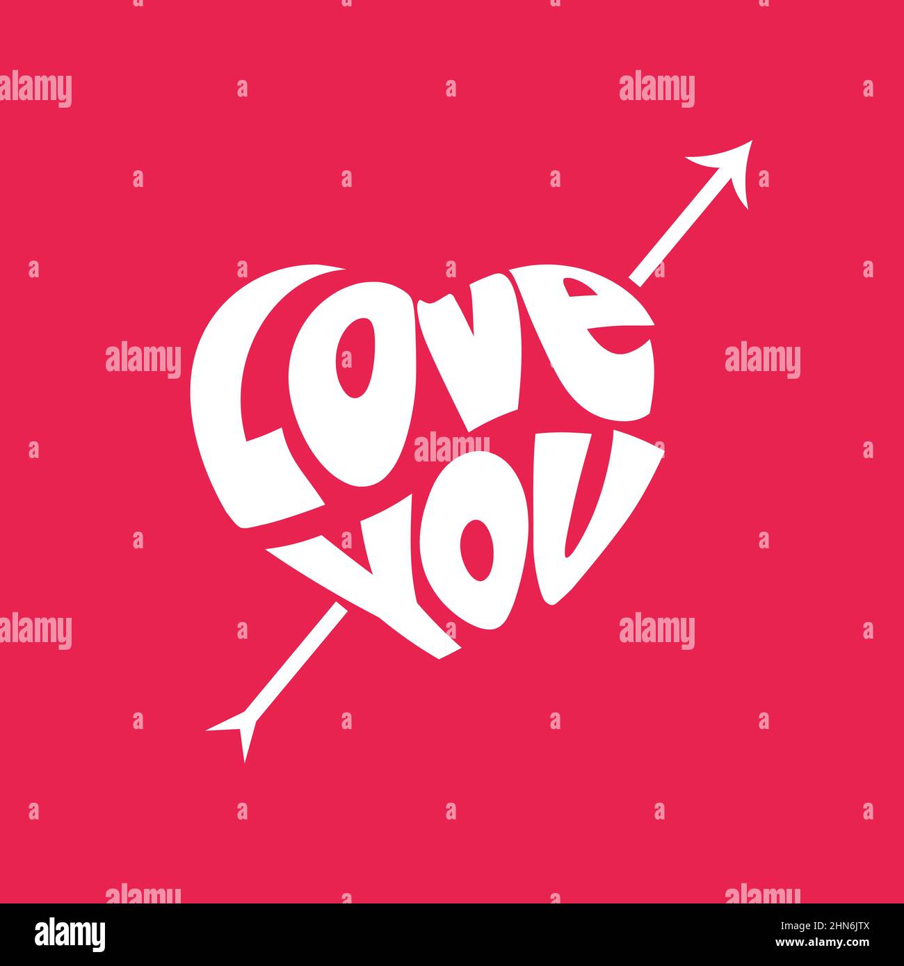 Valentines day cupid pattern Stock Vector Images - Alamy