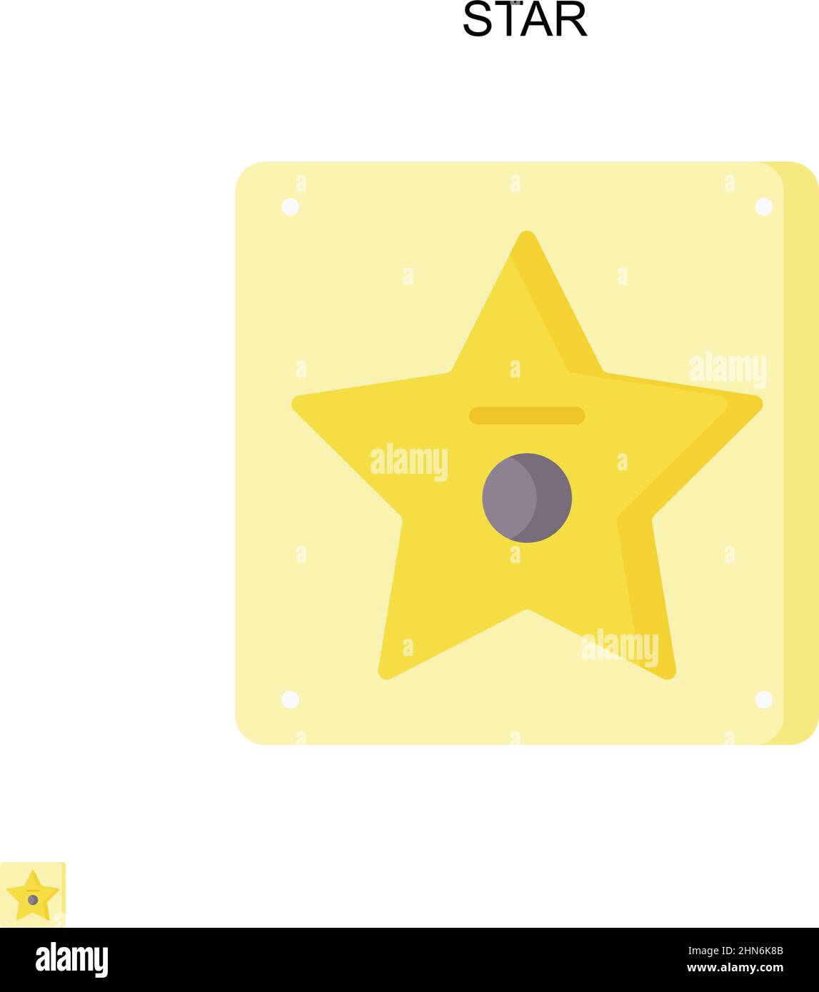 Simple star shape hi-res stock photography and images - Alamy
