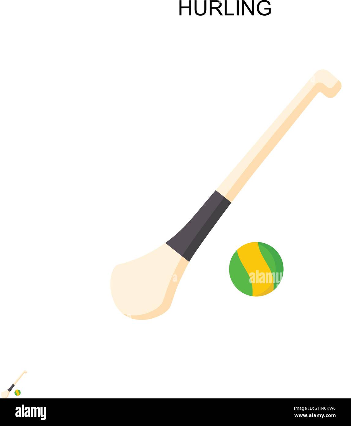 Hurling stick hi-res stock photography and images - Alamy