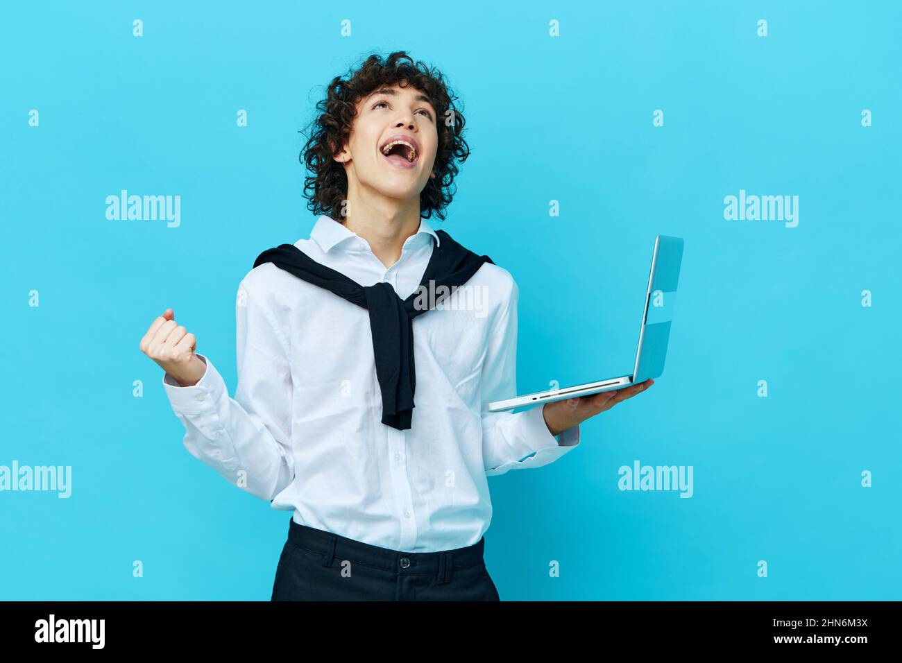 freelancer laptop work online finance Professional isolated backgrounds ...