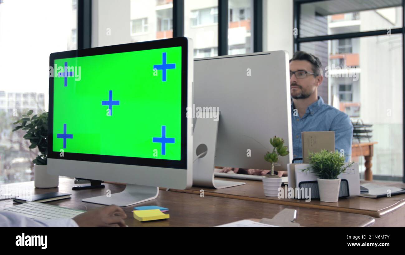 4k business team working technology hi-res stock photography and images ...