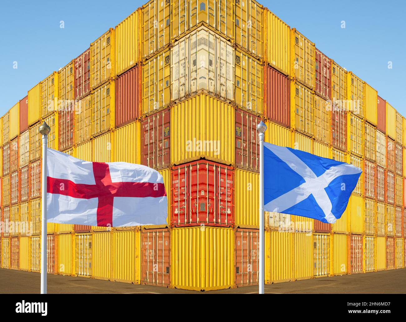 Shipping containers freeports hi-res stock photography and images - Alamy