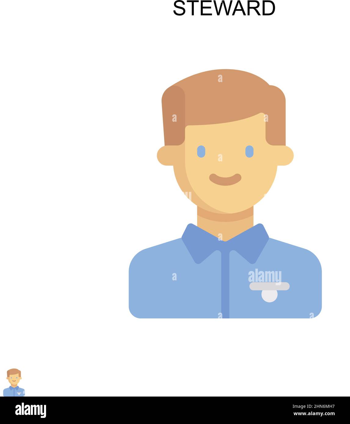 Steward Stock Vector Images - Alamy