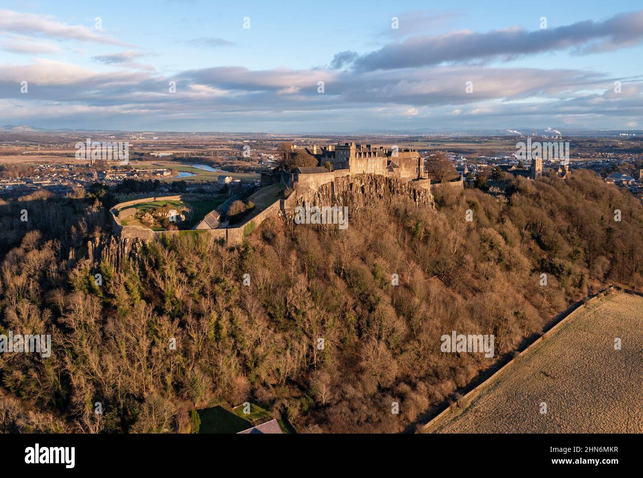 Aerial view stirling hi-res stock photography and images - Alamy