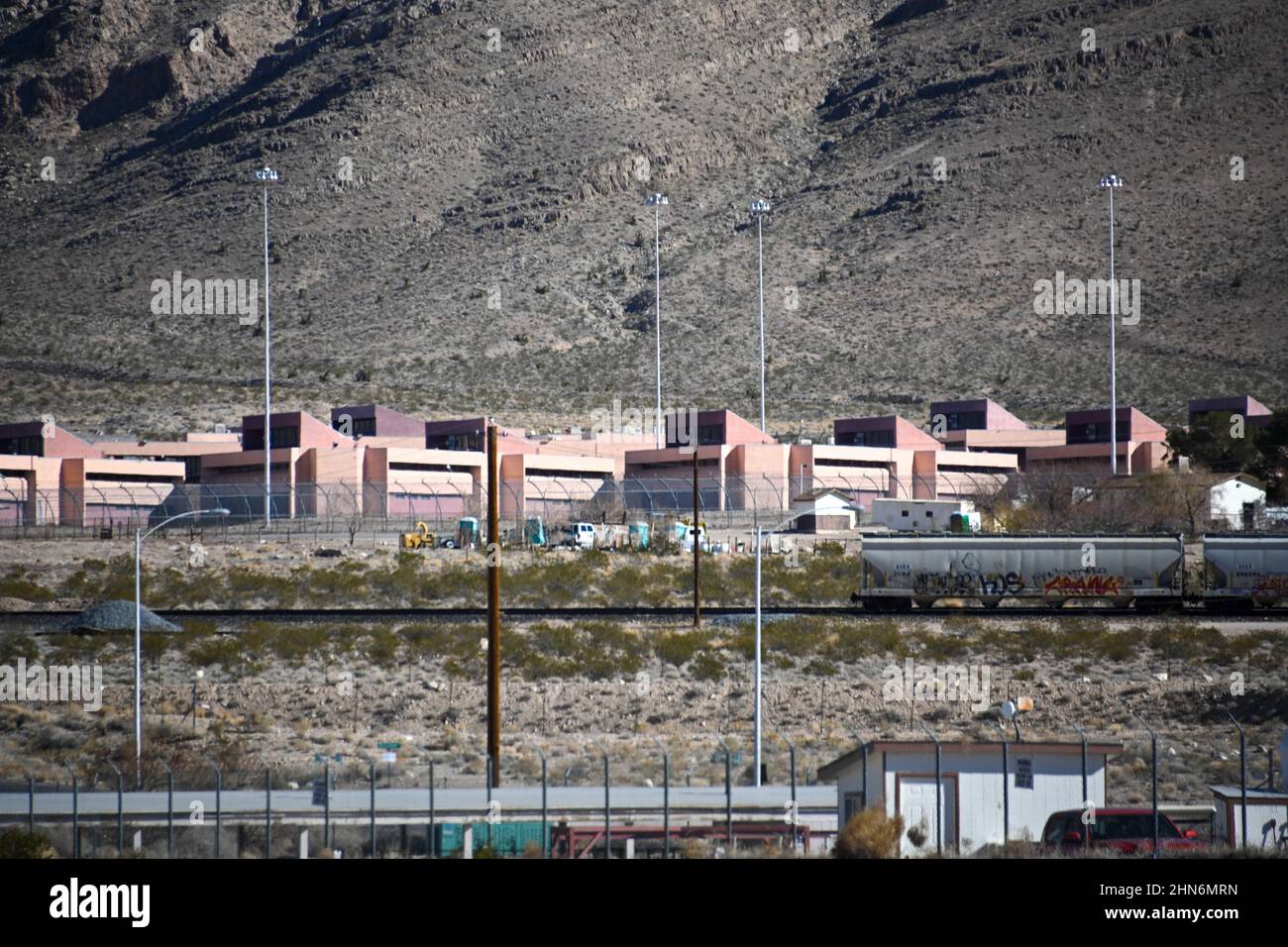 General overall view of the Southern Nevada Correctional Center on ...