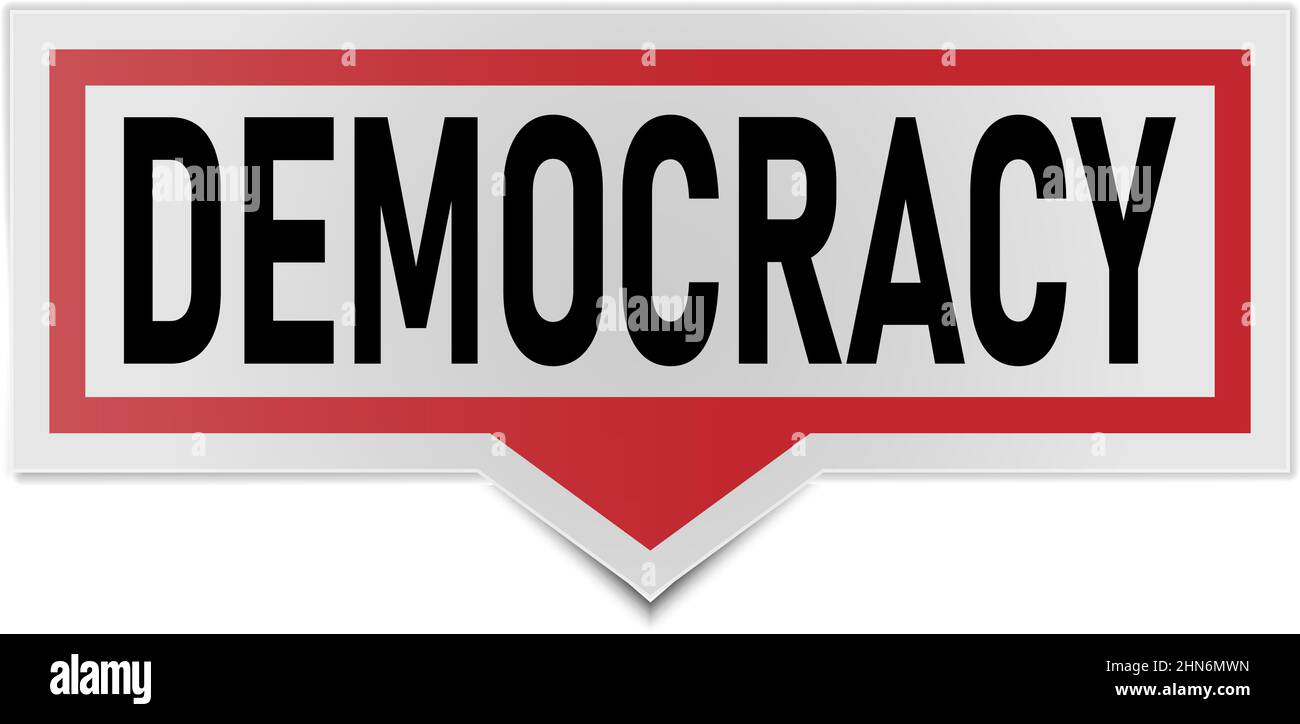 democracy Vote for me speech bubble icon. Clipart image isolated on ...