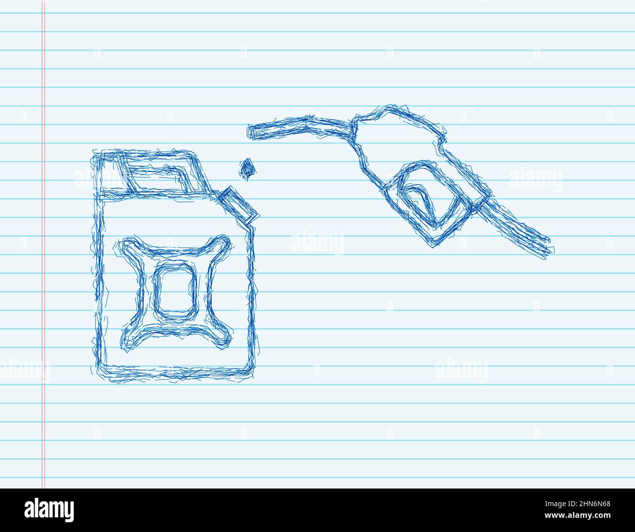 Empty petrol stations Stock Vector Images - Alamy