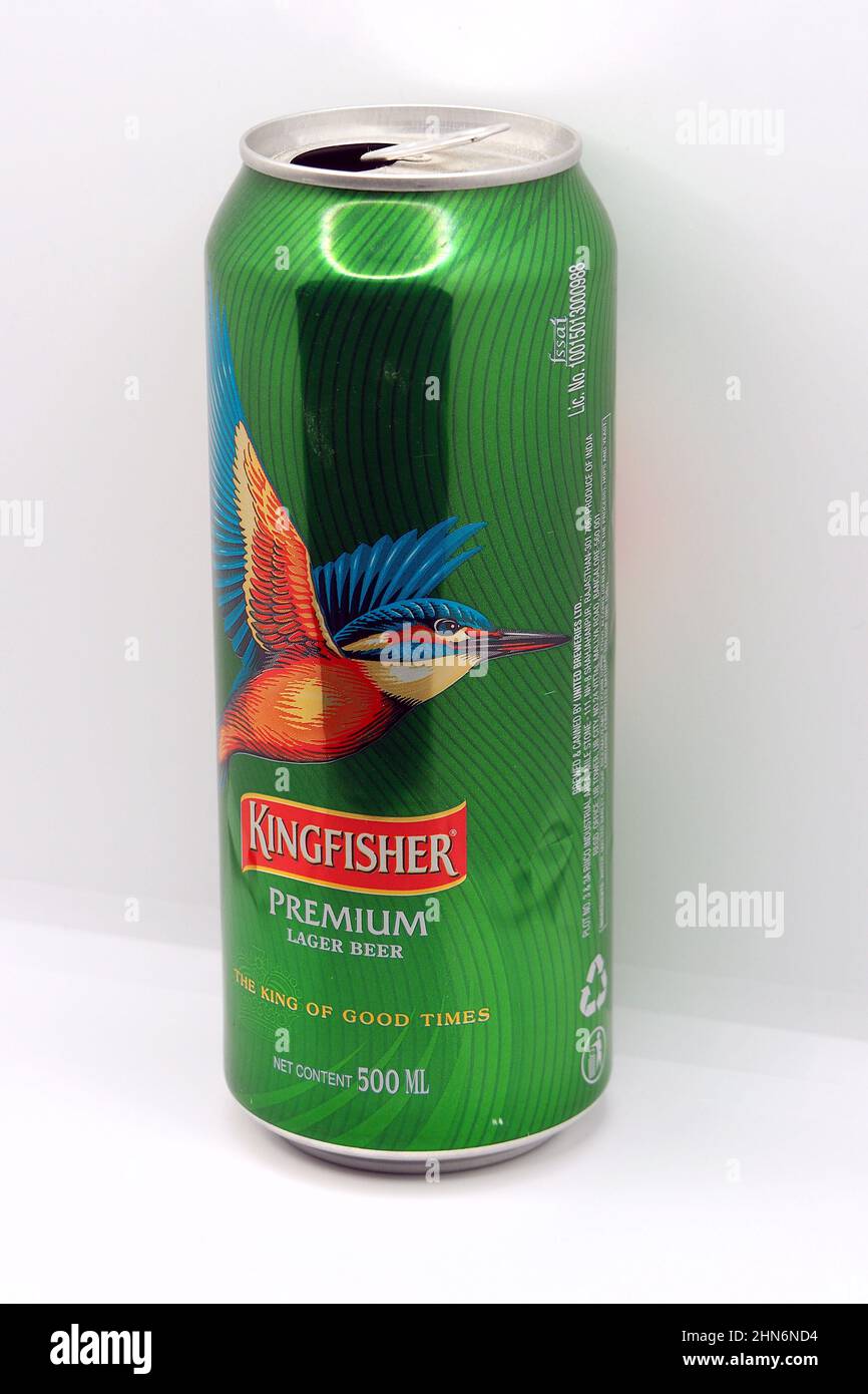Kingfisher beer can store