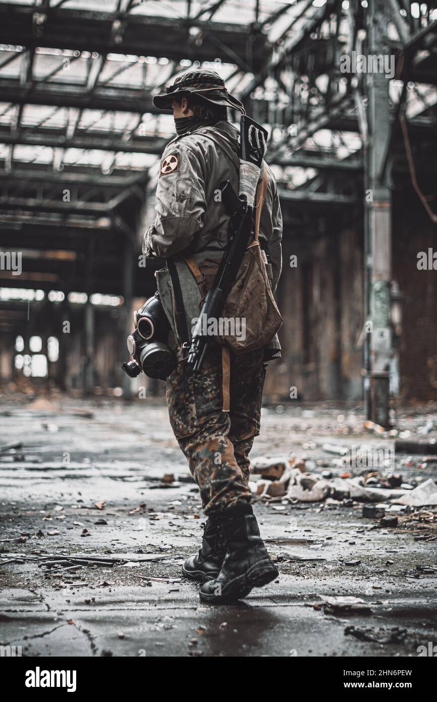 Stalker war apocalypse chernobyl hi-res stock photography and images ...