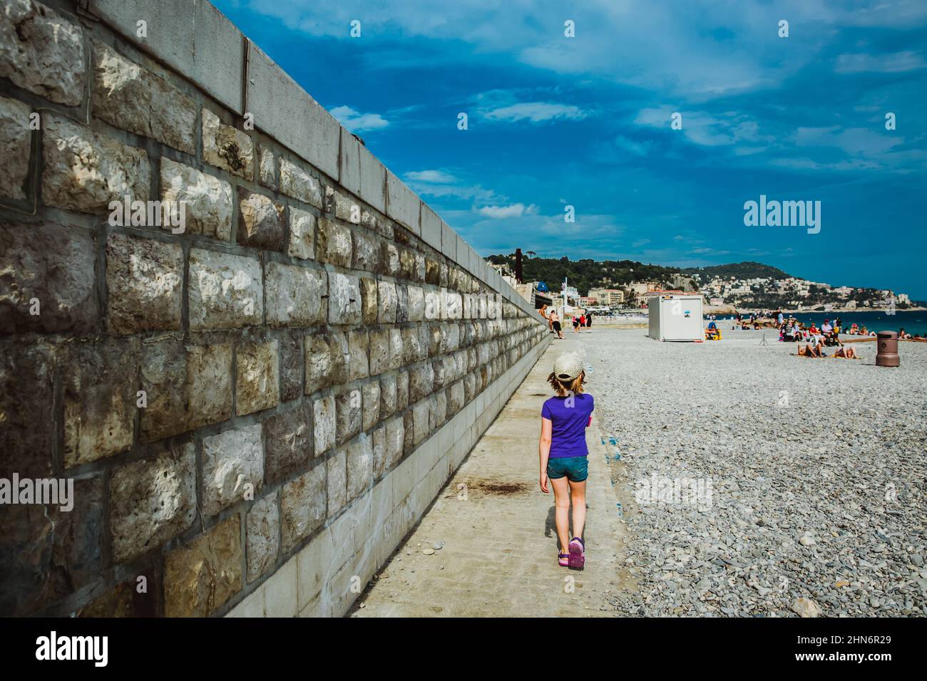 English promenade, Nice, French Riviera, France Stock Photo - Alamy