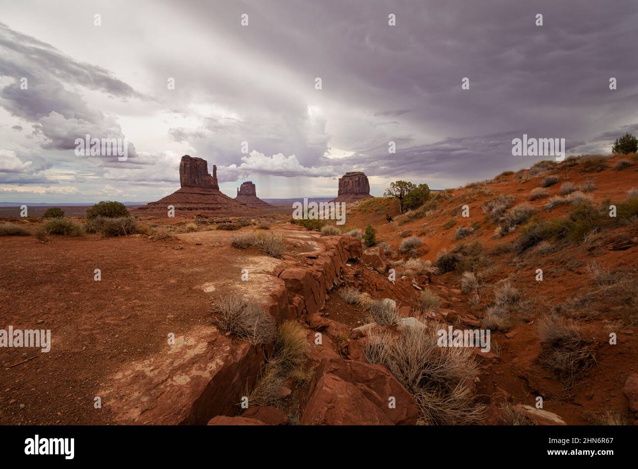 Monument Valley Navajo Tribal Park Stock Photo - Alamy