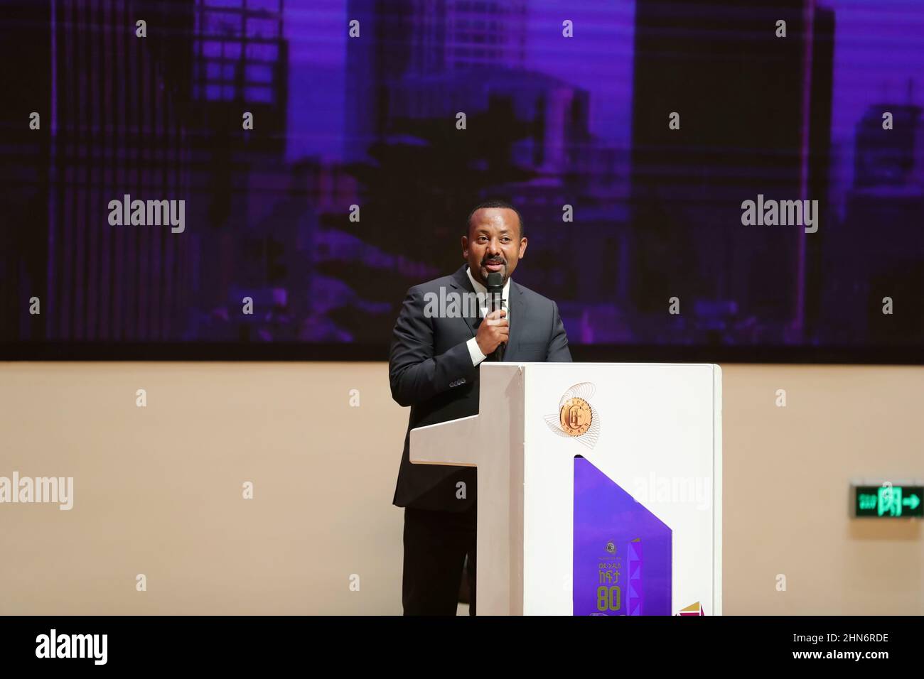 Addis Ababa, Ethiopia. 13th Feb, 2022. Ethiopian Prime Minister Abiy ...