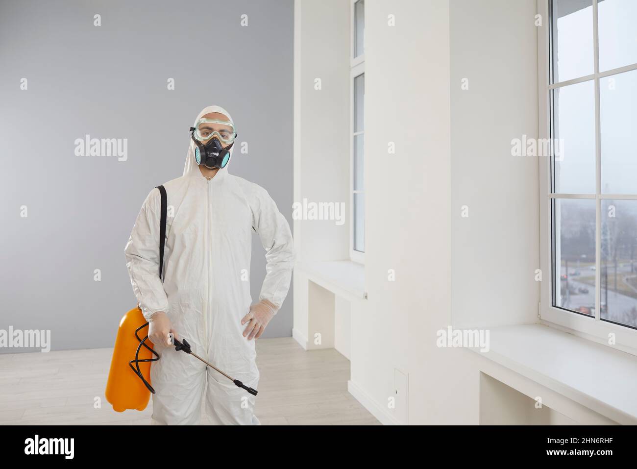 Business man in gas mask hi-res stock photography and images - Alamy
