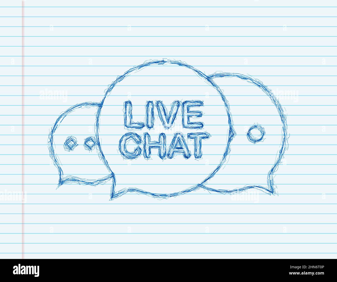 Live chat, great design for any purposes. Button on white backdrop ...
